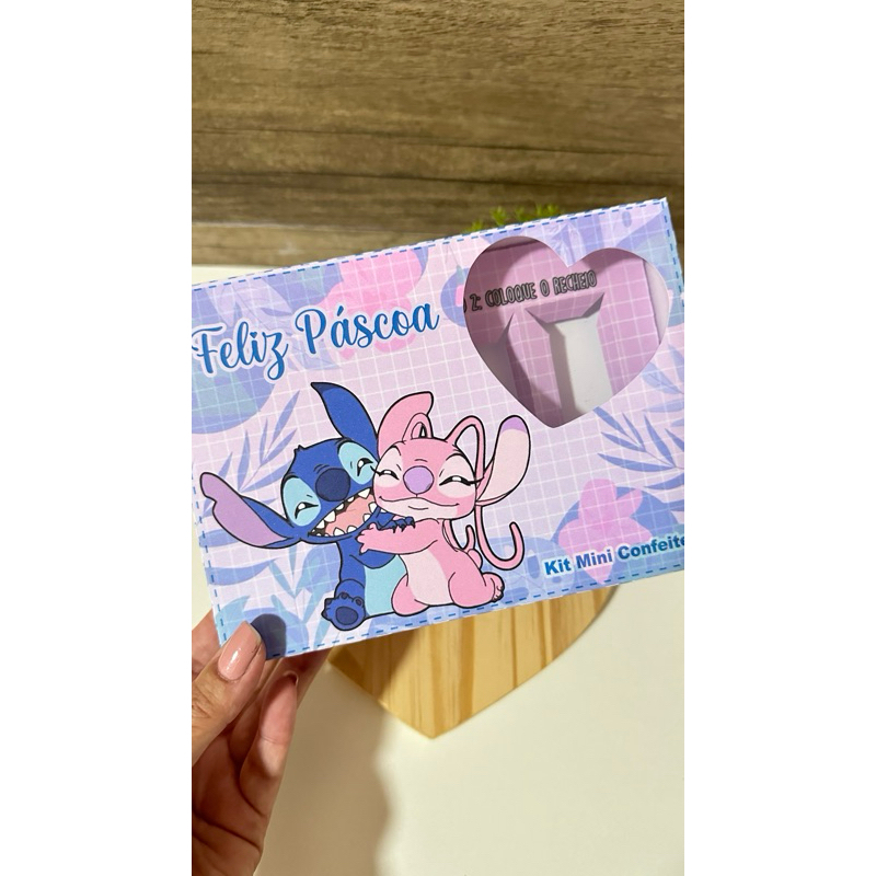 Caixa Mini Confeiteiro Stitch e Angel | Shopee Brasil