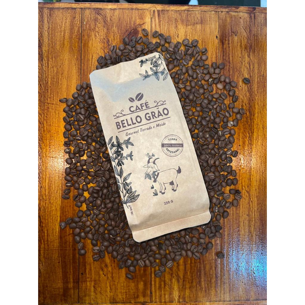 Café Bello Grão Gourmet em Grãos 250g | Shopee Brasil