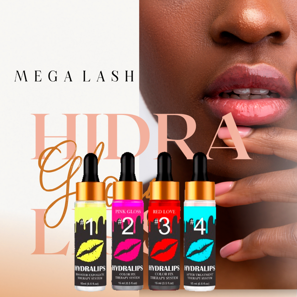 Kit Hydra Gloss Lips Pigmento de longa fixação | Shopee Brasil