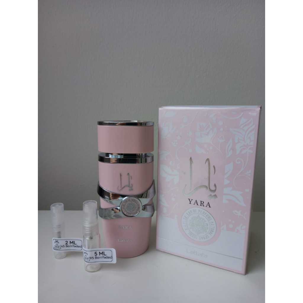 Perfume Yara Rosa -Decant 2 & 5ml | Shopee Brasil
