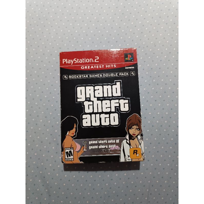 GTA Double pack de ps2 original e completo | Shopee Brasil