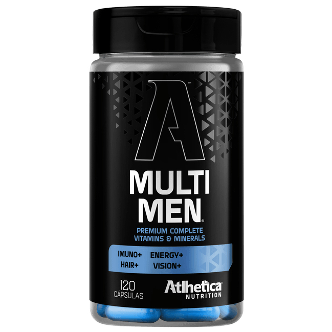 Multi Men Sport+ (Multivitamínico) 120 Cápsulas - Atlhetica Nutrition ...
