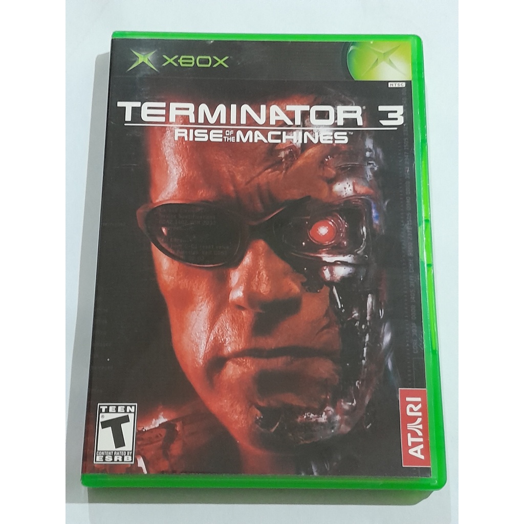 Terminator 3 Rise of the Machines p/ Xbox Clássico Original | Shopee Brasil