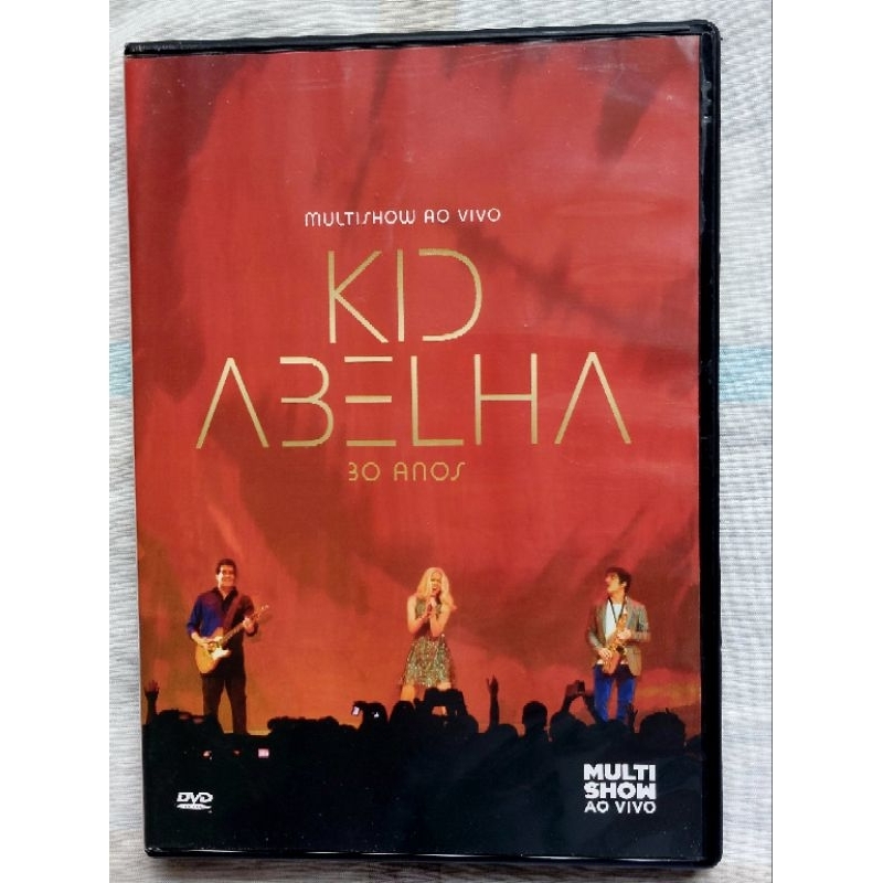 DVD KID ABELHA MULTISHOW AO VIVO 30 ANOS PAULA TOLLER | Shopee Brasil