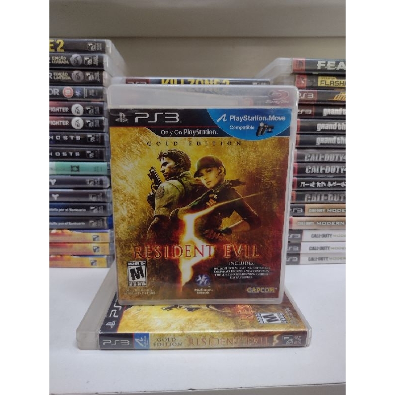 Resident evil 5 G Edition PS3 mídia física | Shopee Brasil