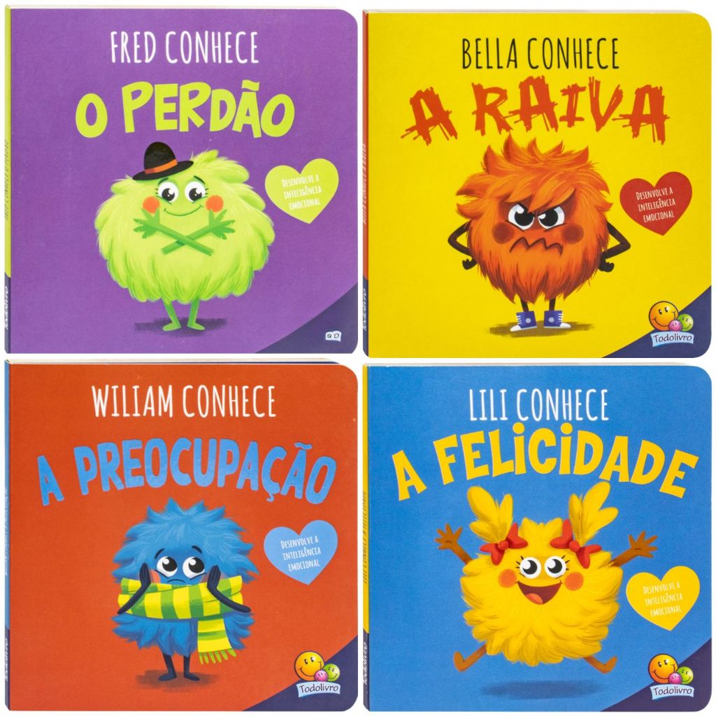 Livro Infantil Sentimentos Emo es Intelig ncia Emocional Livro