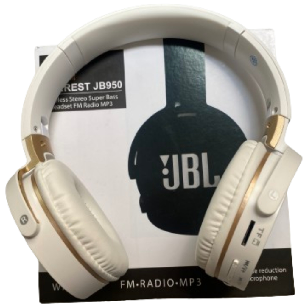 Fone De Ouvido Jbl Everest Jb950 Bluetooth Sem Fio Cor Branco | Shopee ...