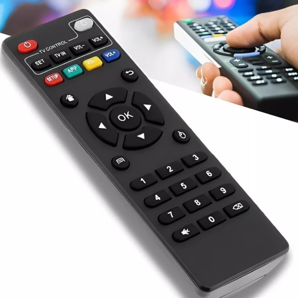 Controle Remoto Para Aparelho TV BOX UNIVERSAL novo TOP DE LINHA ...