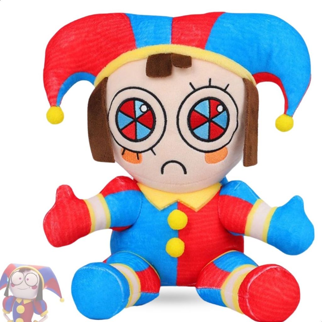 Boneco De Pelúcia Digital Circus Pomni Circo Palhaço | Shopee Brasil