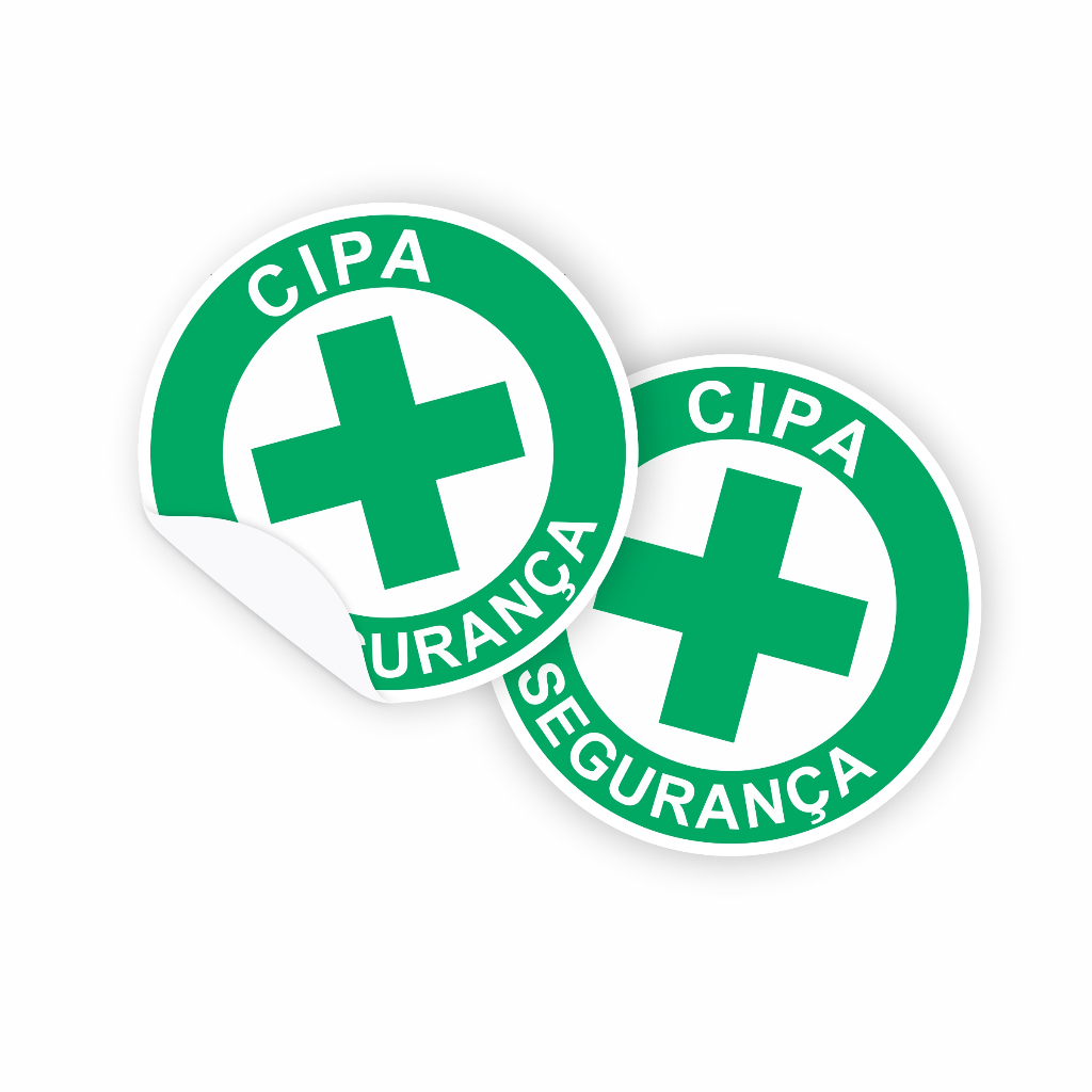Adesivo Emblema Cipa Brasão Em Vinil 100 Uni | Shopee Brasil