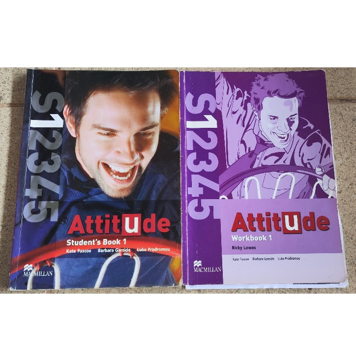 Attitude Student's Book 1 + Workbook 1 + CD (MacMillan) | Shopee Brasil