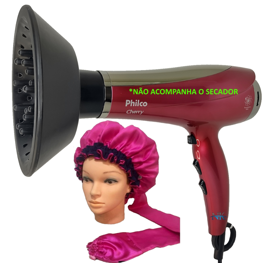 Difusor Bico Definidor De Cachos Para Secador de Cabelos Philco Modelo ...