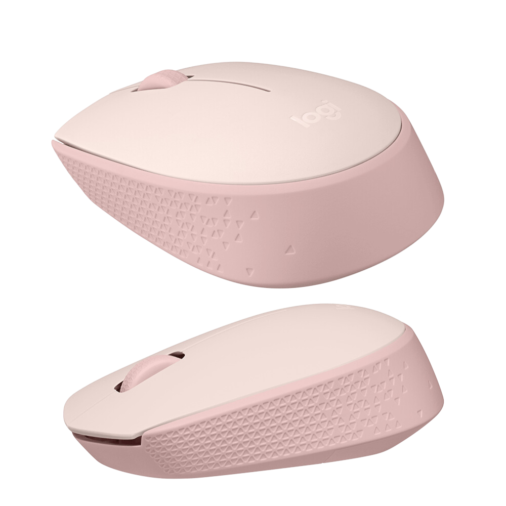Mouse Óptico Sem Fio Rosa - Logitech - M170 | Shopee Brasil