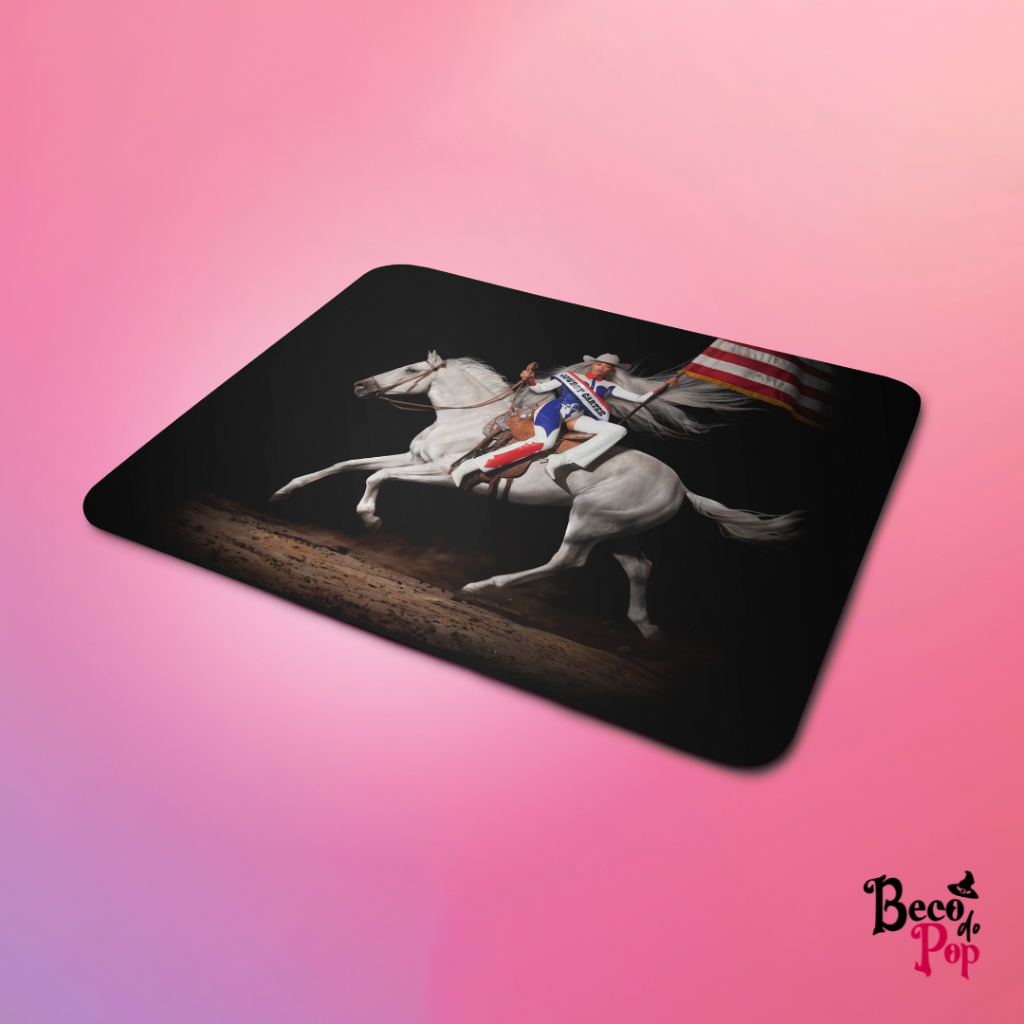 Mouse Pad - Beyoncé (Cowboy Carter - Act II) | Shopee Brasil