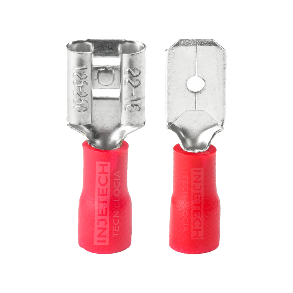 Kit Conector Terminal Isolados Fêmea E Macho 1,5mm (50pçs ) | Shopee Brasil