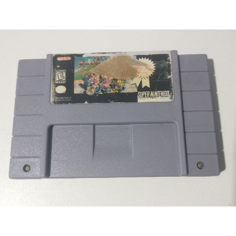 Cartucho original Super Nintendo - Super Mario kart | Shopee Brasil