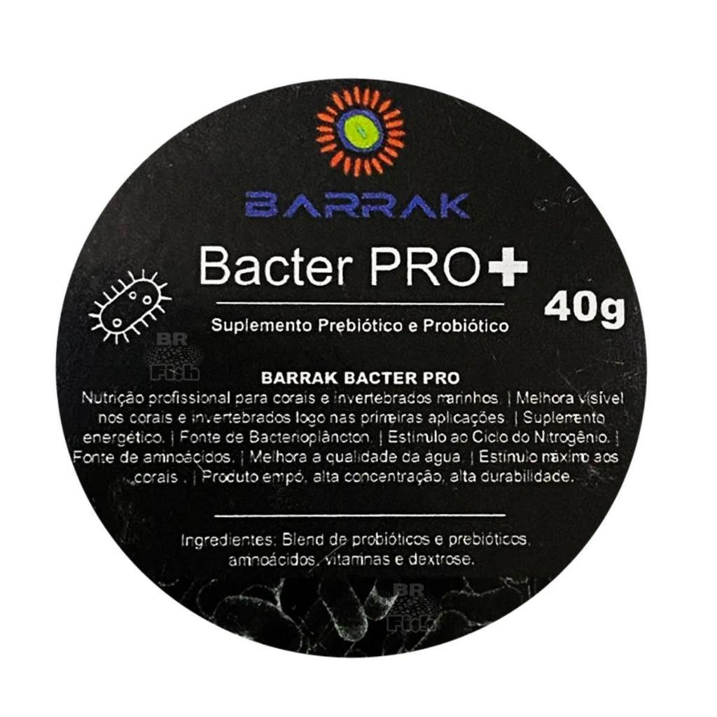 Suplemento Prebiótico E Probiótico Bacter Pro + 40g Barrak | Shopee Brasil