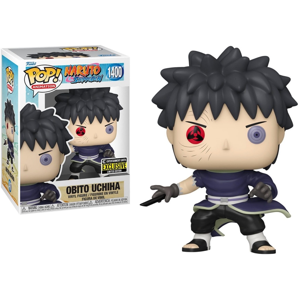 Funko Pop Anime Naruto Shippuden Obito Uchiha 1400 Original | Shopee Brasil