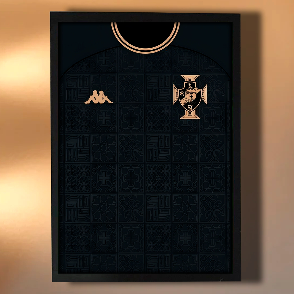 Poster Uniforme / Camisa - Vasco 2022 - Poster / Quadro | Shopee Brasil