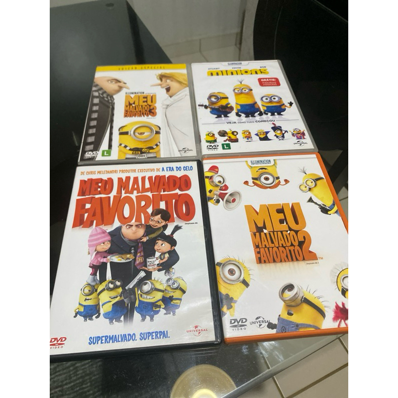 Meu Malvado Favorito + Minions Original | Shopee Brasil