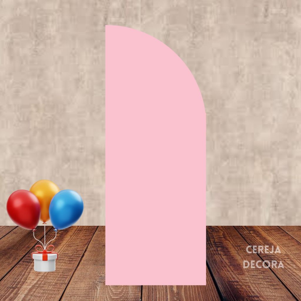 CAPA PAINEL ROMANO MEIA LUA LISA - DECORAÇÃO DE FESTA - VEST FÁCIL ...