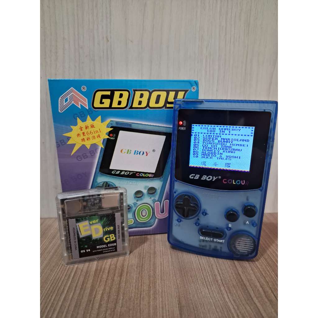 Console portátil GB Boy Colour + Everdrive - Nintendo Pokemon Mario ...
