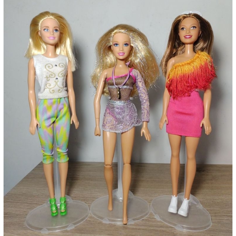 Lote 3 Bonecas Barbie Originais Mattel | Shopee Brasil