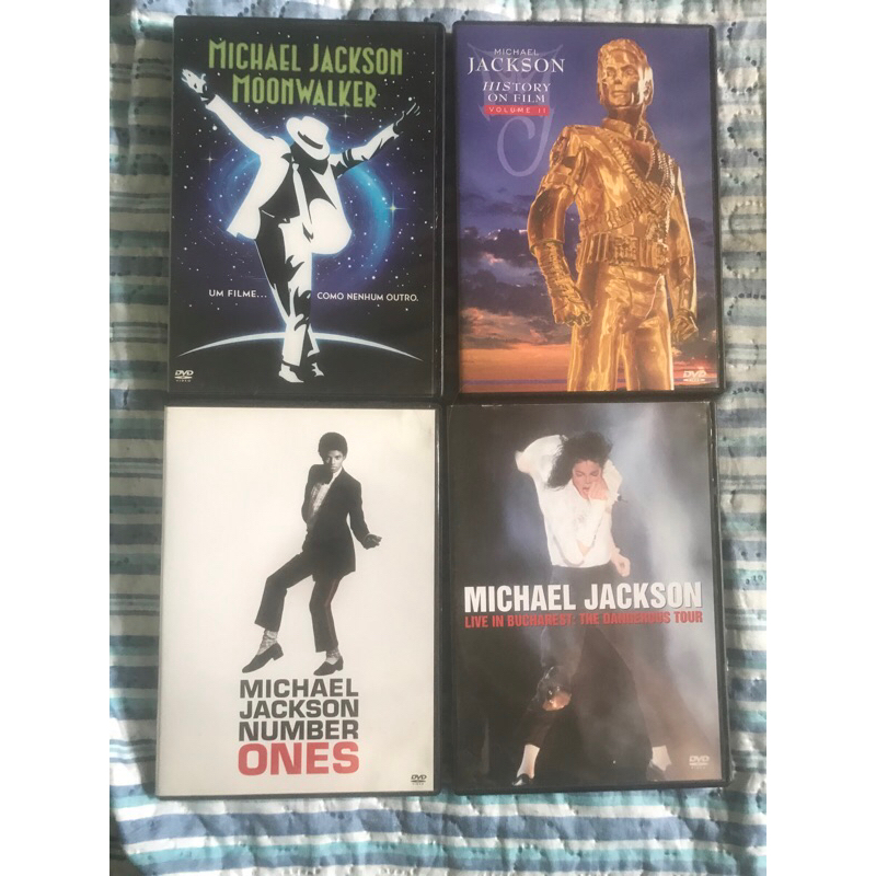 coleção de dvds do MJ | Shopee Brasil