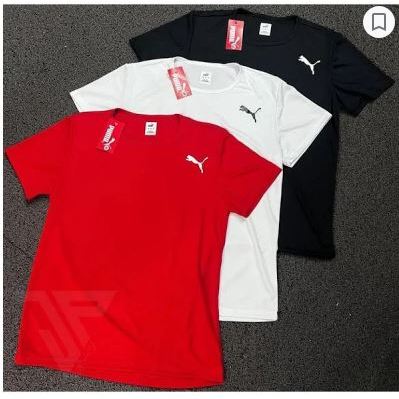 Kit 4 Camiseta DRI Fit puma power printed masculina e feminina ...