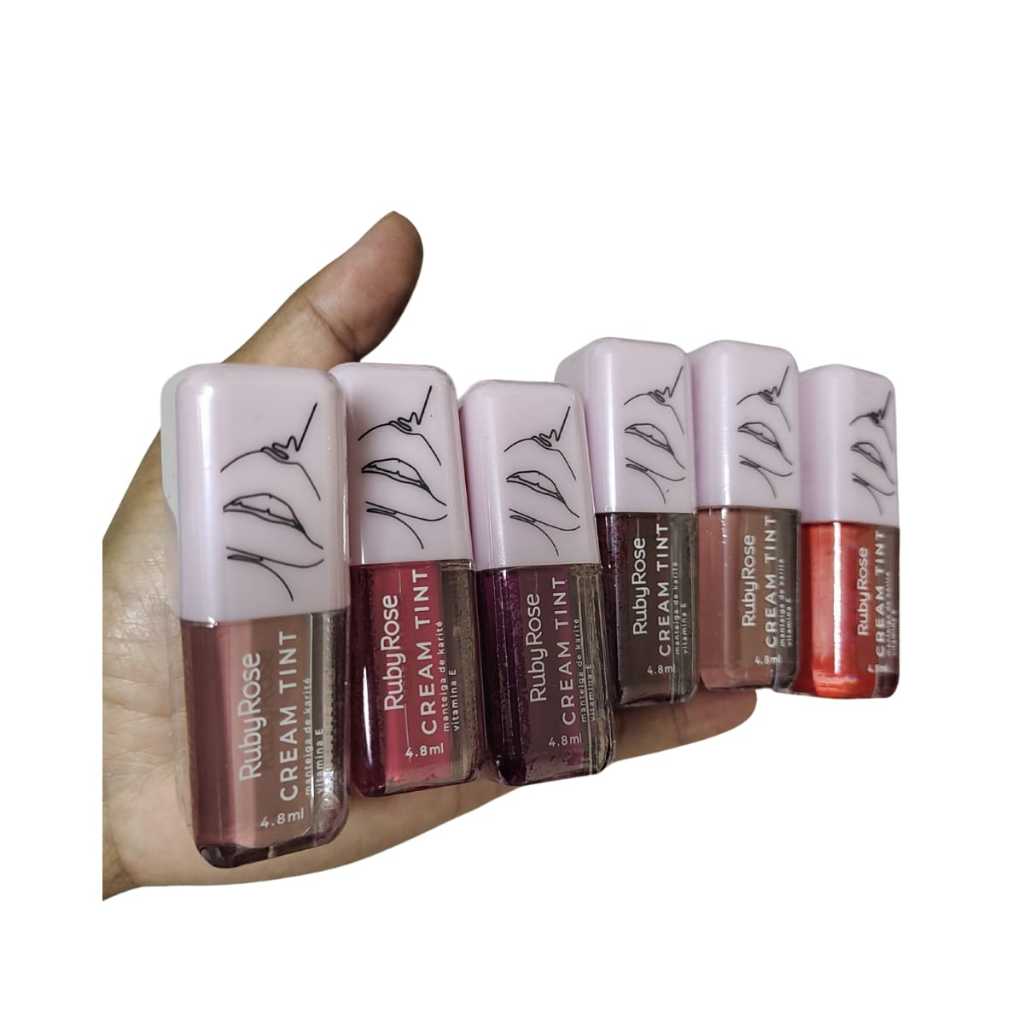 Ruby Rose Batom Cream Tint | Shopee Brasil