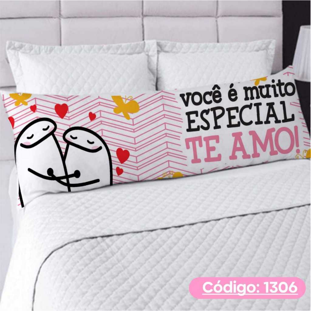 Travesseiro De Corpo Com Fronha Xuxão Fibra de Silicone Personalizado 1 ...