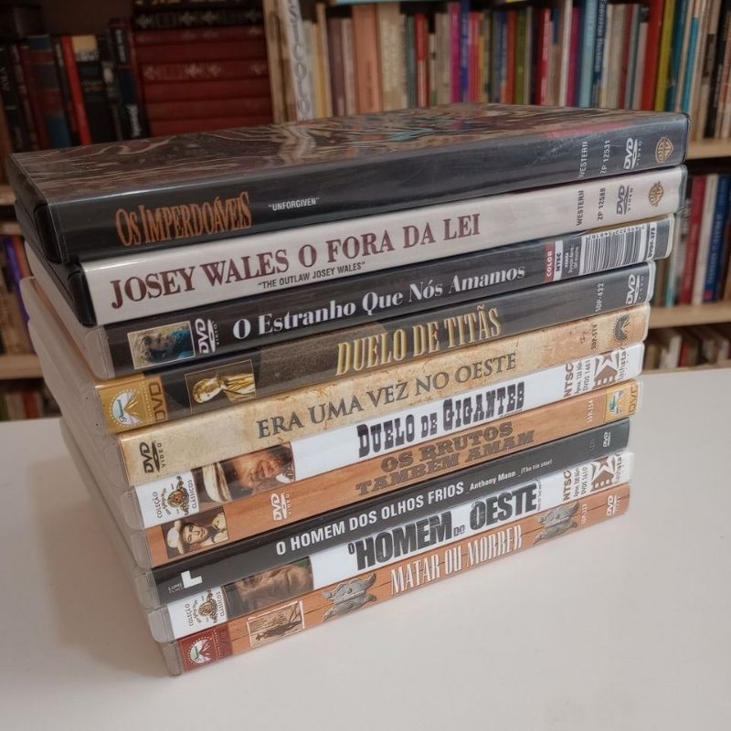 Kit 10 DVDs de Faroeste Bang Bang (Clint Eastwood, Charles Bronson ...