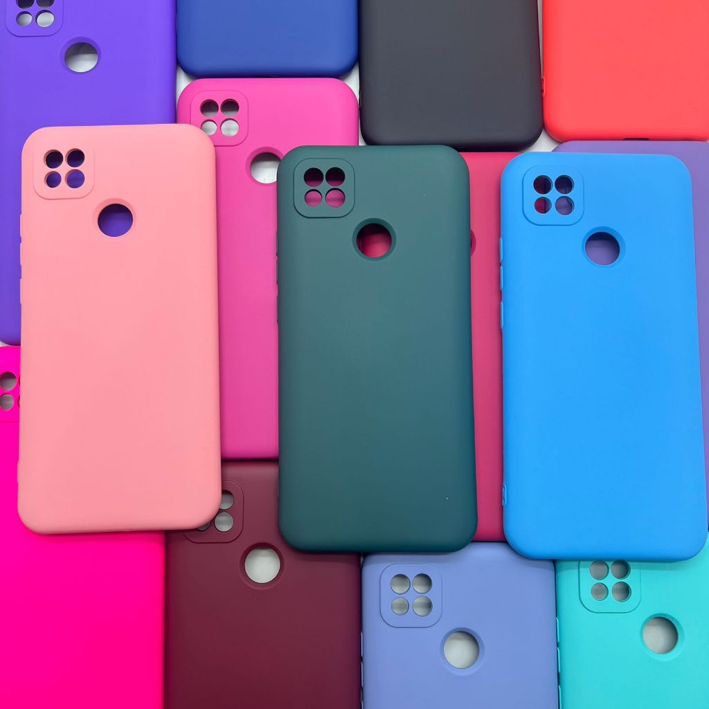 Kit Capa + Pelicula 3D ou Só 1 Capinha Silicone Xiaomi Redmi 9C / 10A Aveludada | Shopee Brasil