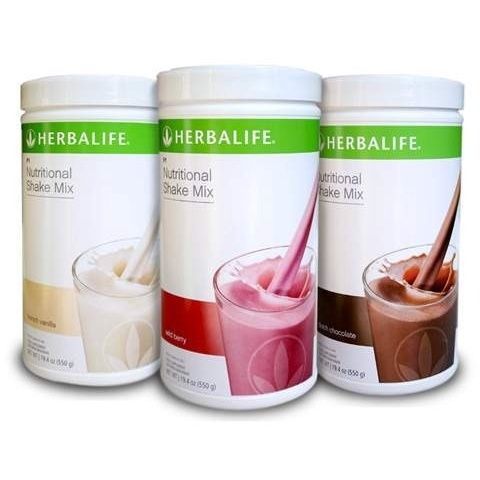 Kit com 3 Shakes Herbalife - 550g | Shopee Brasil