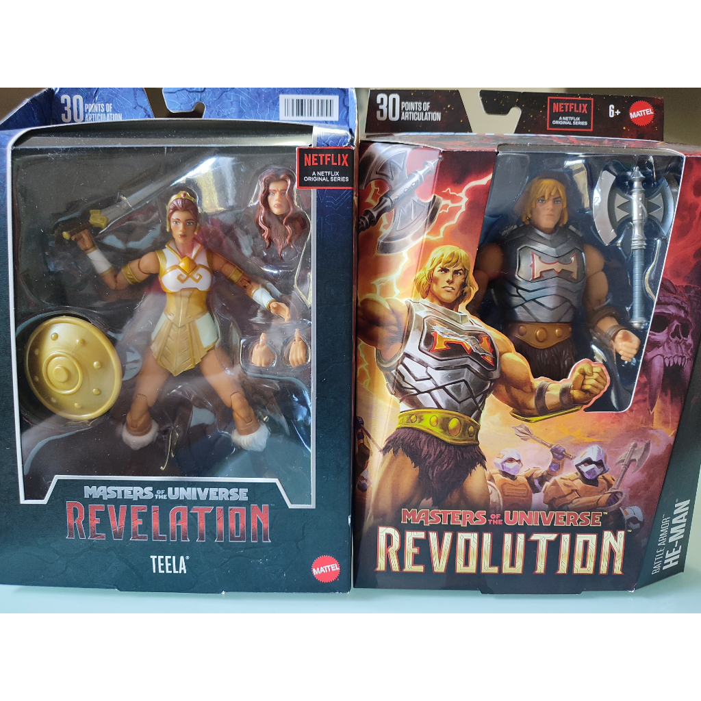 Kit Teela revelation + He-Man Battle Armor - Masters of the Universe ...