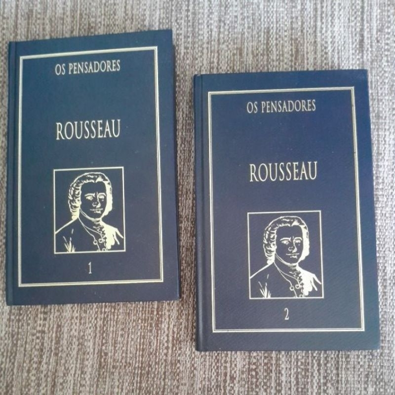 Os Pensadores - Rousseau - 02 volumes | Shopee Brasil