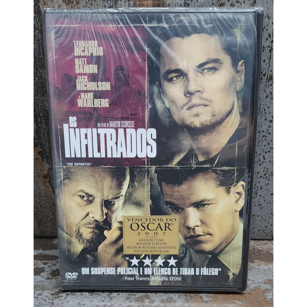 DVD Os Infiltrados - Leonardo DiCaprio - Lacrado - dublado | Shopee Brasil