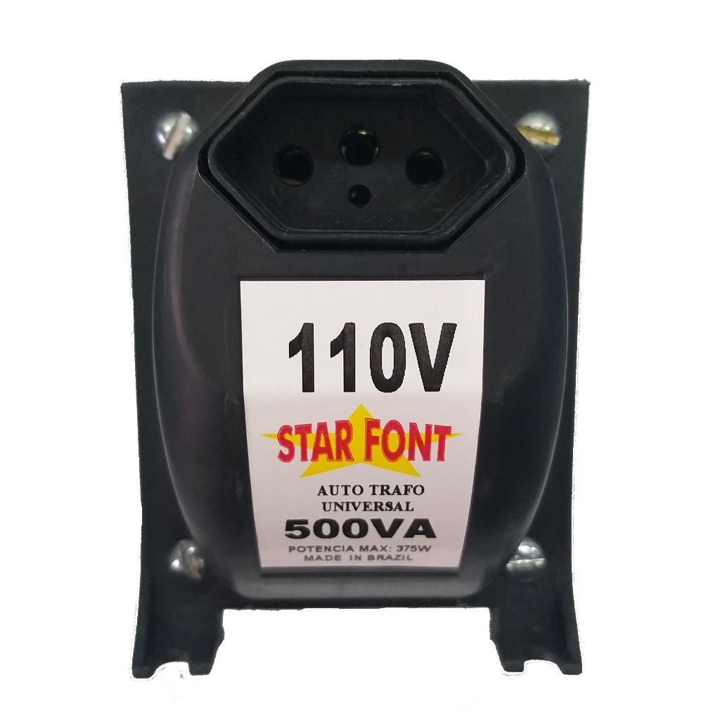 Auto Transformador Inversor 375w 500VA de 110V Para 220V ou 220V Para 110V | Shopee Brasil