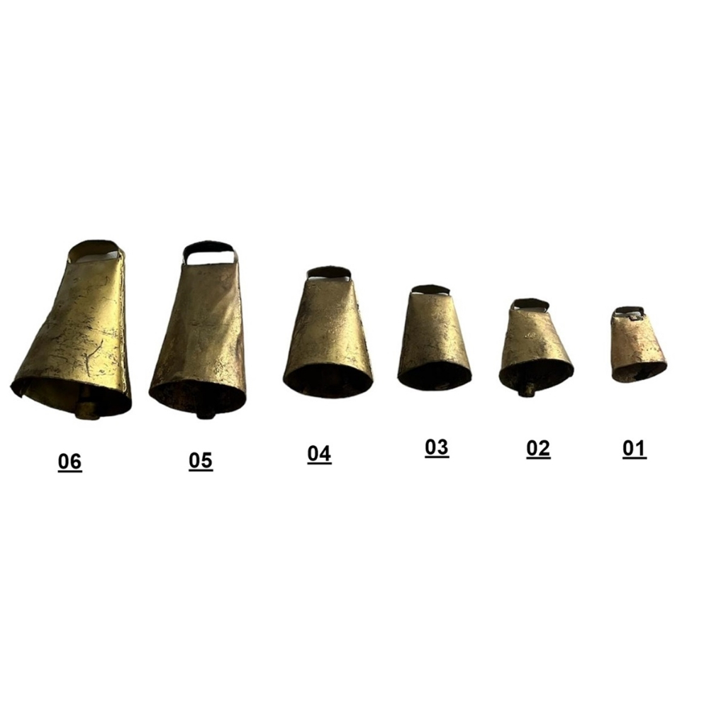 Cincerro De Latão Para Vacas E Bezerros Boi Sino Para Muares Sincerro ...