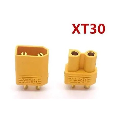 Conectores Plugs XT30 (Par macho e Femea) | Shopee Brasil