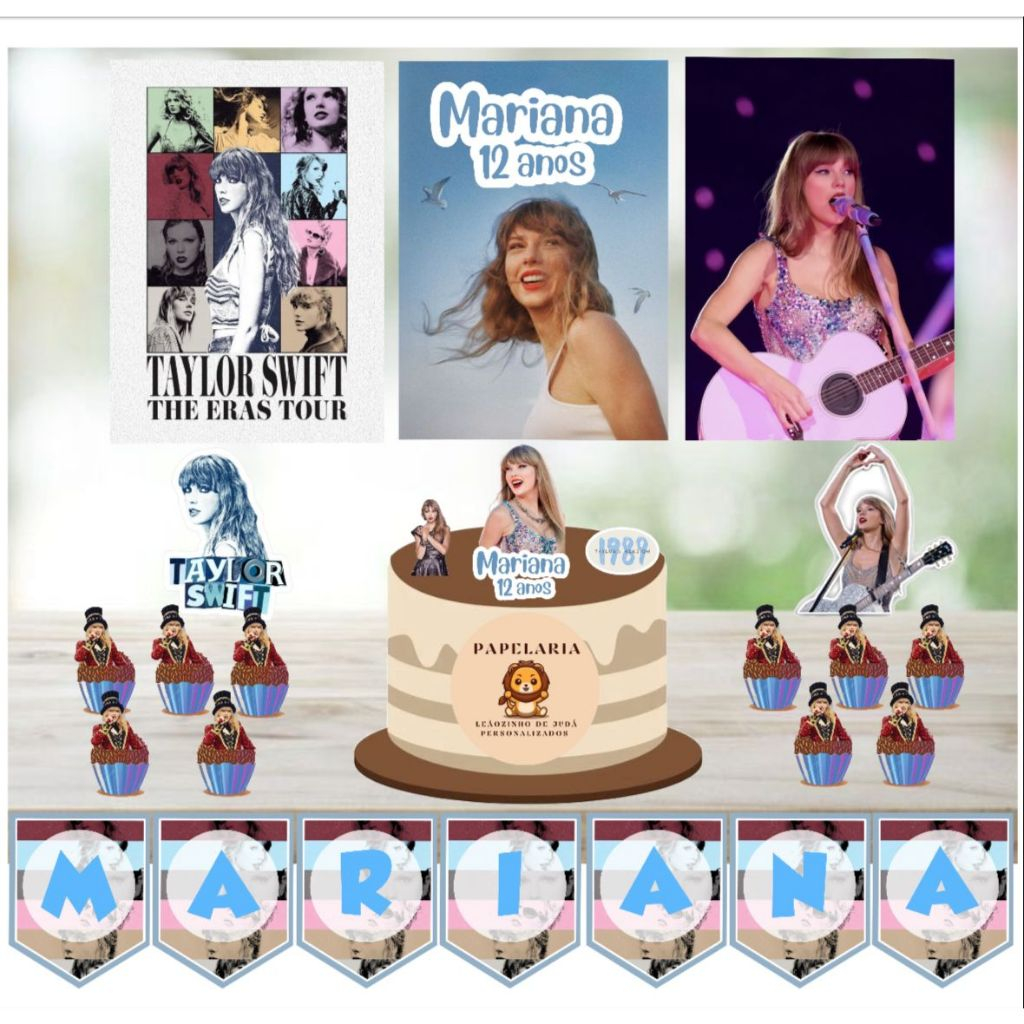 Kit festa Taylor Swift | Shopee Brasil