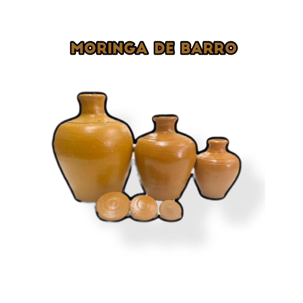 Moringa De Barro Mesa Artesanal Argila Cerâmica 'Envernizado | Shopee ...