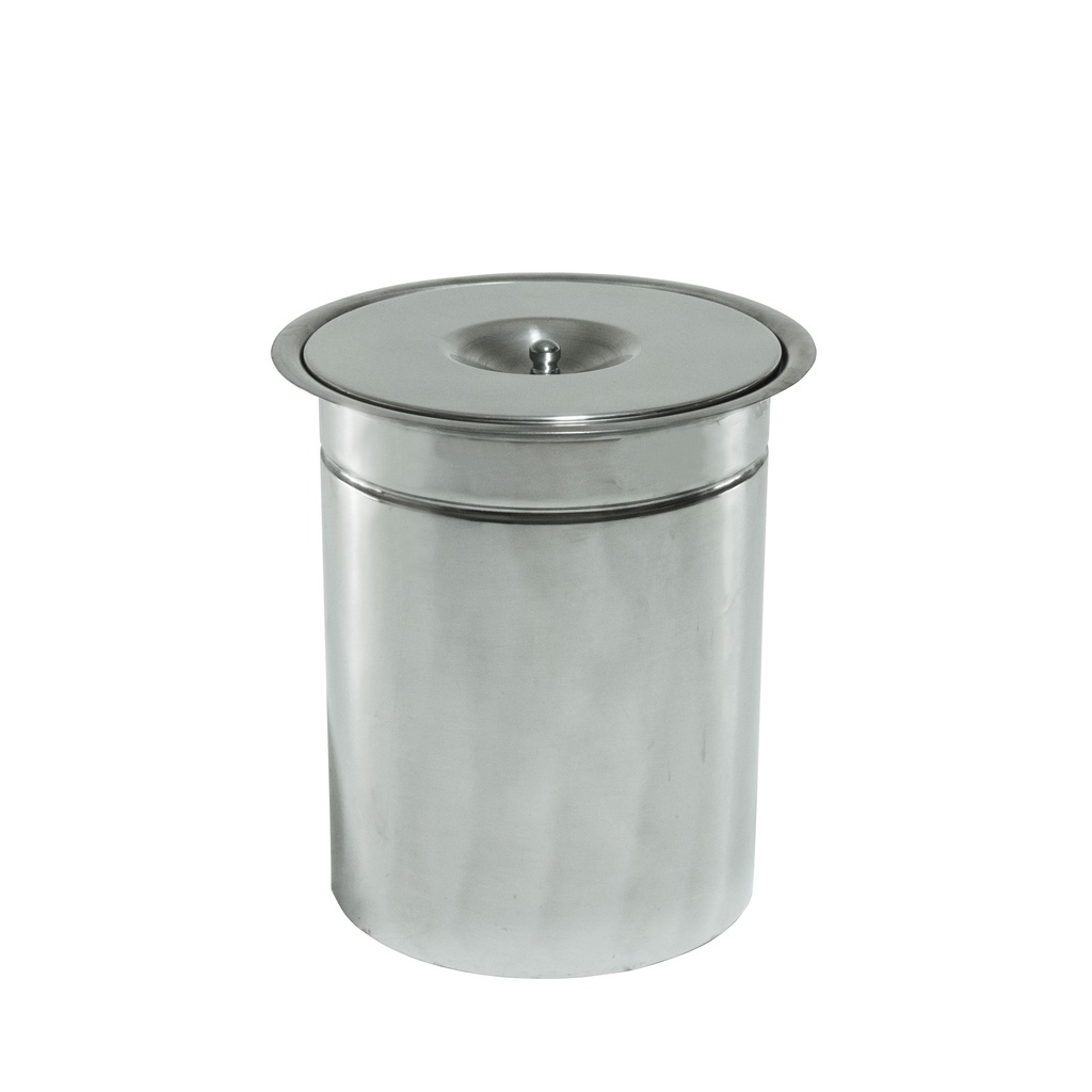 Lixeira embutir 5Litros em Inox | Shopee Brasil