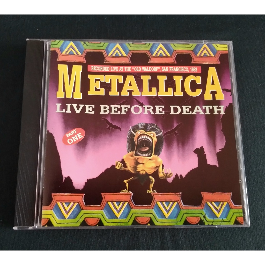 Cd Metallica - Live Before Death Part 1 (megadeth, Slayer) | Shopee Brasil