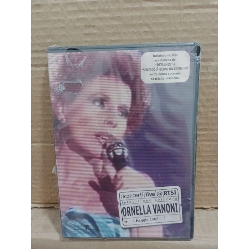 DVD ORNELLA VANONI- I CONCERTI LIVE RTSI (ORIGINAL/LACRADO) | Shopee Brasil