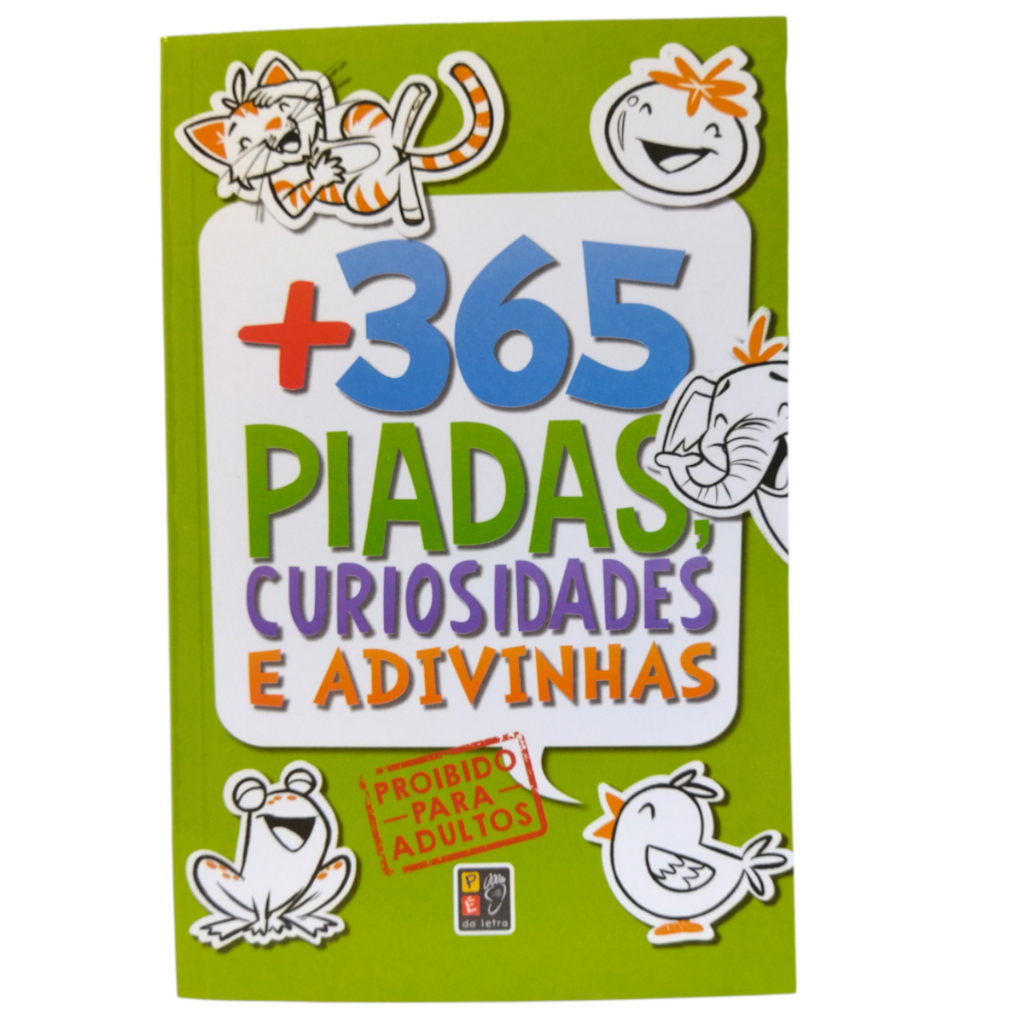 Livro 365 Piadas curiosidades e adivinhas - Entretenimento inteligente ...