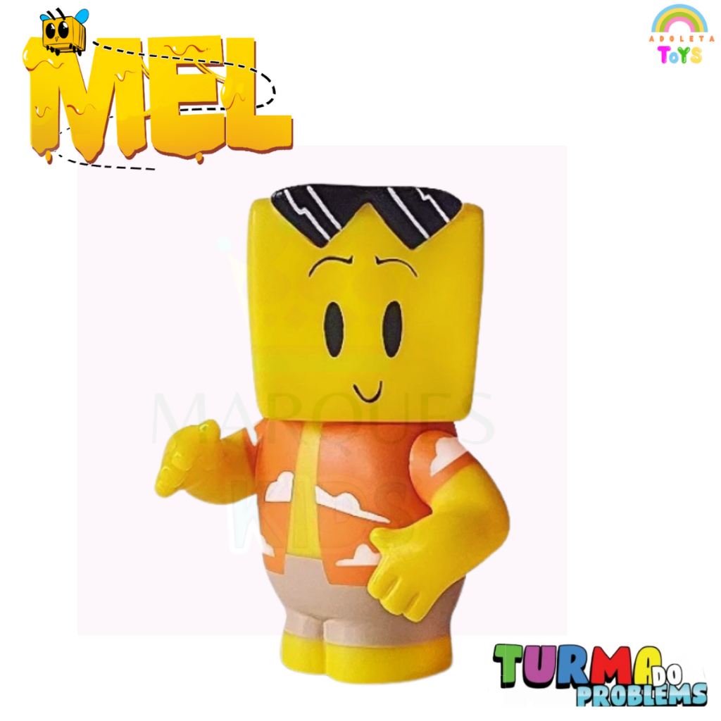 Mini Boneco Mel 12 cm Vinil Minecraft Original | Shopee Brasil