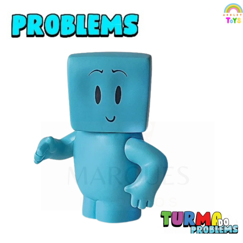 Mini Boneco Problems 12 cm Vinil Original | Shopee Brasil