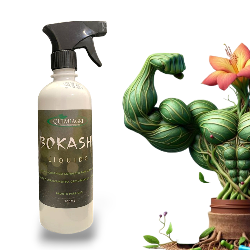 Bokashi Liquido Original 500ml Eficaz para Fertilização de plantas ...