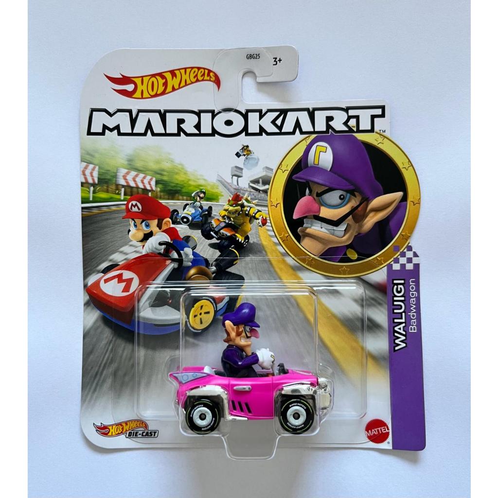 Hot Wheels Mario Kart Waluigi Badwagon Lote F 2023 | Shopee Brasil